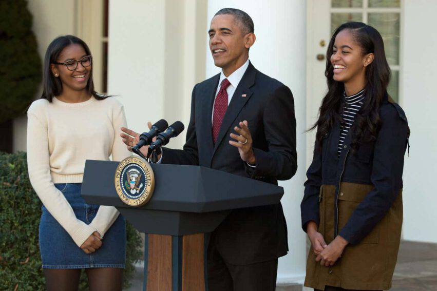 Una delle figlie di Michelle e Barack Obama va a lavorare a Hollywood