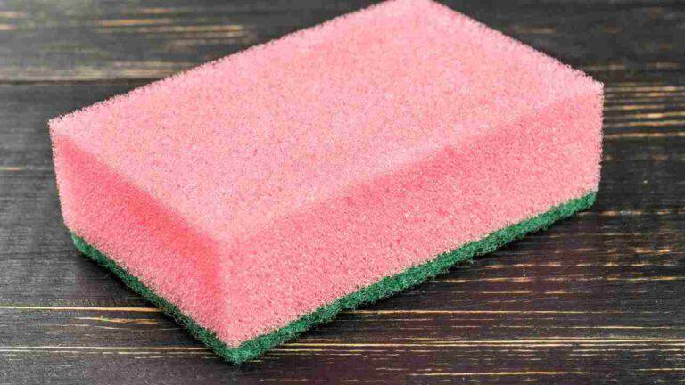 Con una spugna per i piatti in lavatrice ti sbarazzi di un problema ...